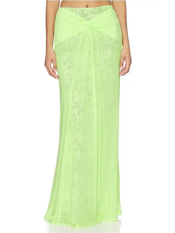AFRM Amirah Skirt - Acid Lace