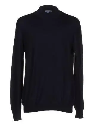 GRAN SASSO Virgin Wool Turtleneck - Blue