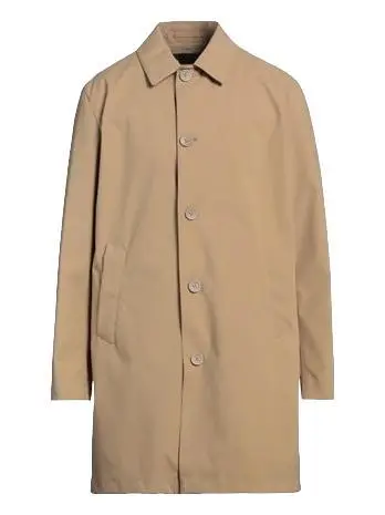 Herno Camel Polyester Overcoat - Beige