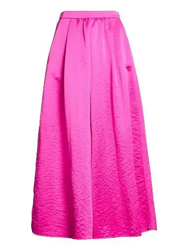 FORTE_FORTE Flared Maxi Skirt - Magenta