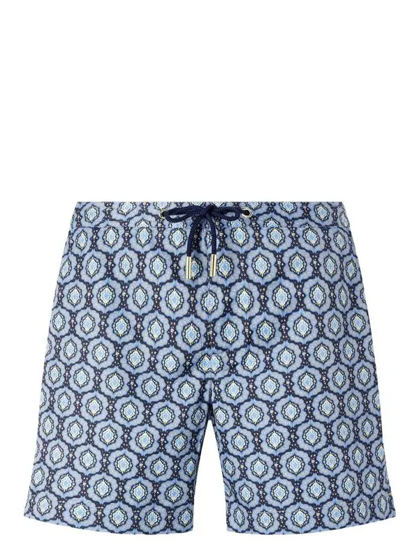 Orlebar Brown Bulldog Passetto Mid-length Swim Shorts - Blue