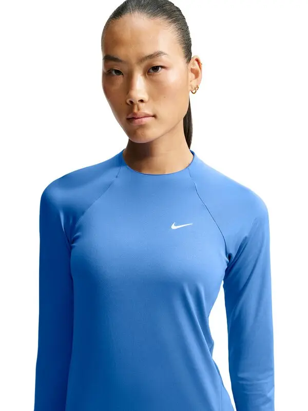Nike Dri-fit Uv Long Sleeve Top - Blue
