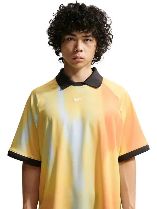 Nike Sb "sunset" Dri-fit Jacquard Skate Jersey - Brown