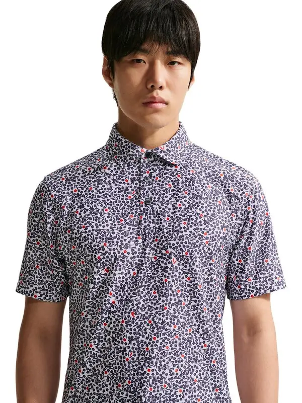 Nike Tailored Performance Dri-fit Golf Polo - Blue