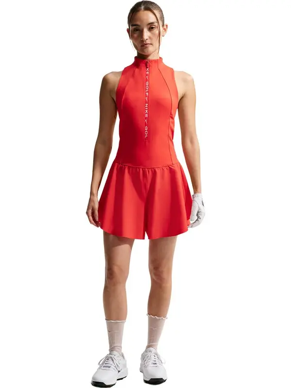 Nike Performance Dri-fit Golf Jumpsuit - Red