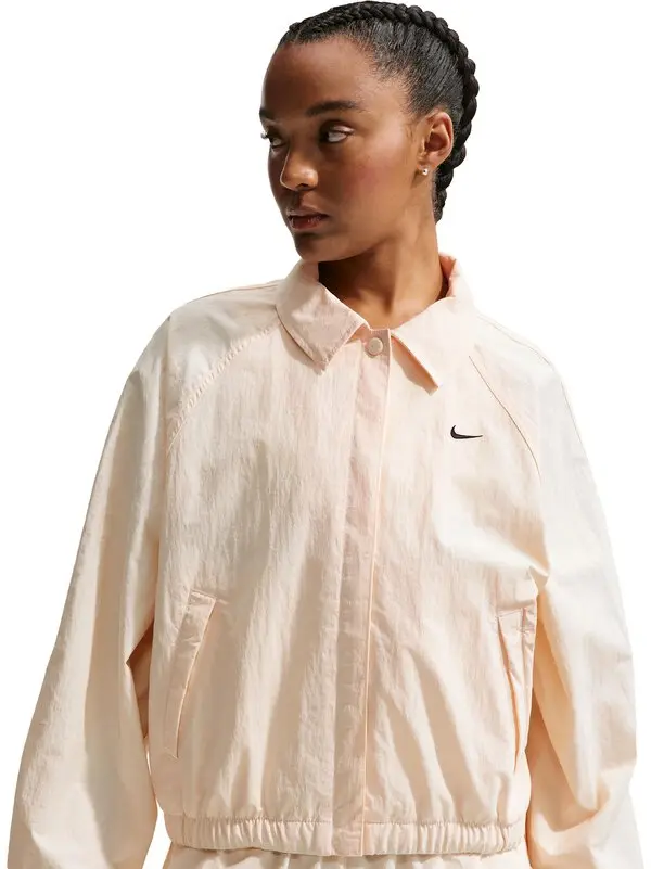 Nike Oversized Coaches Jacket - White
