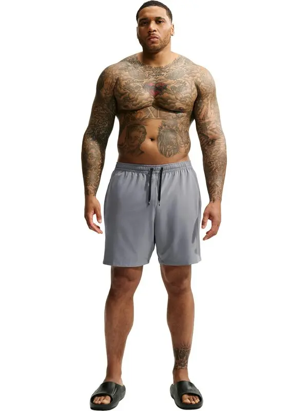 Nike Contend Essential Volley Short - Grey