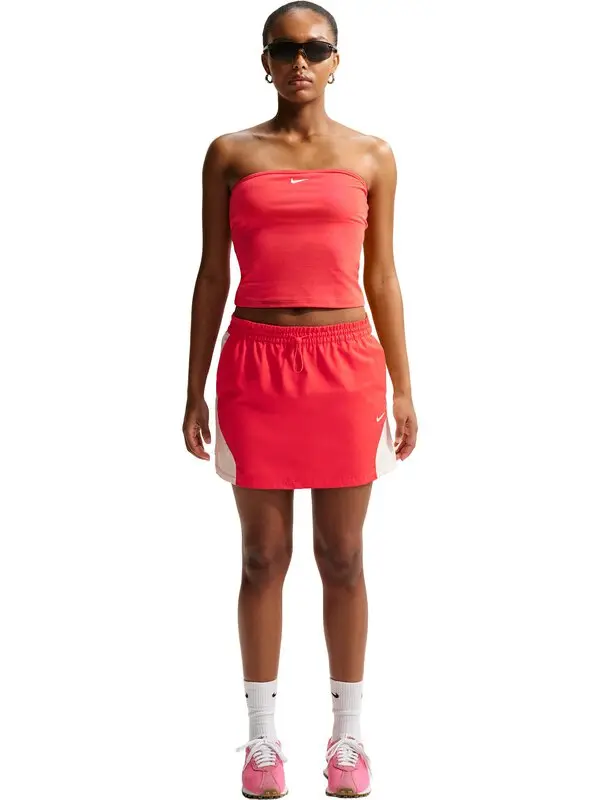Nike Mid-rise Mini Skirt - Red