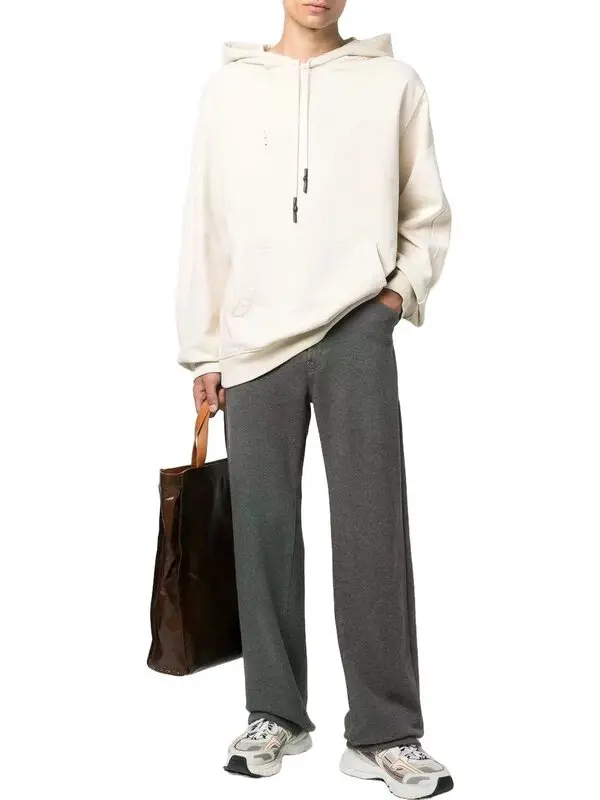 DIESEL® Straight-leg Cotton Trousers - Grey
