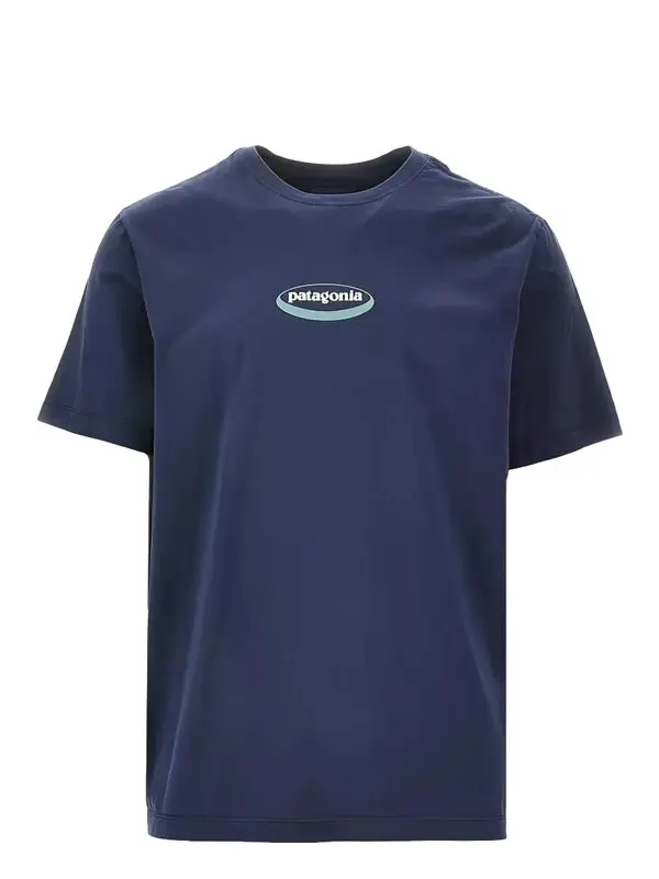 Patagonia Logo-print T-shirt - Blue