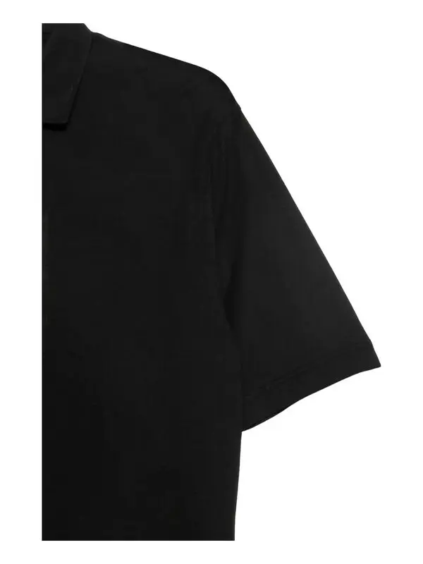 FILIPPO DE LAURENTIIS Short-sleeve Polo Shirt - Black