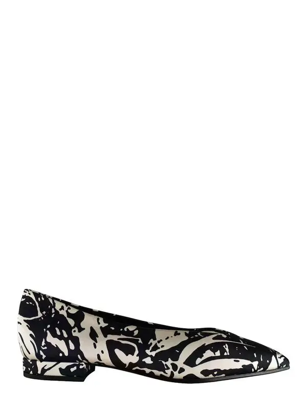 Loro Piana Rebecca Printed Ballet Flats - Black
