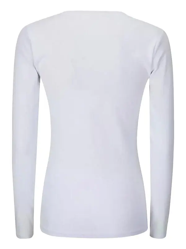 SAMSOE SAMSOE Alexa Long-sleeved Top - White