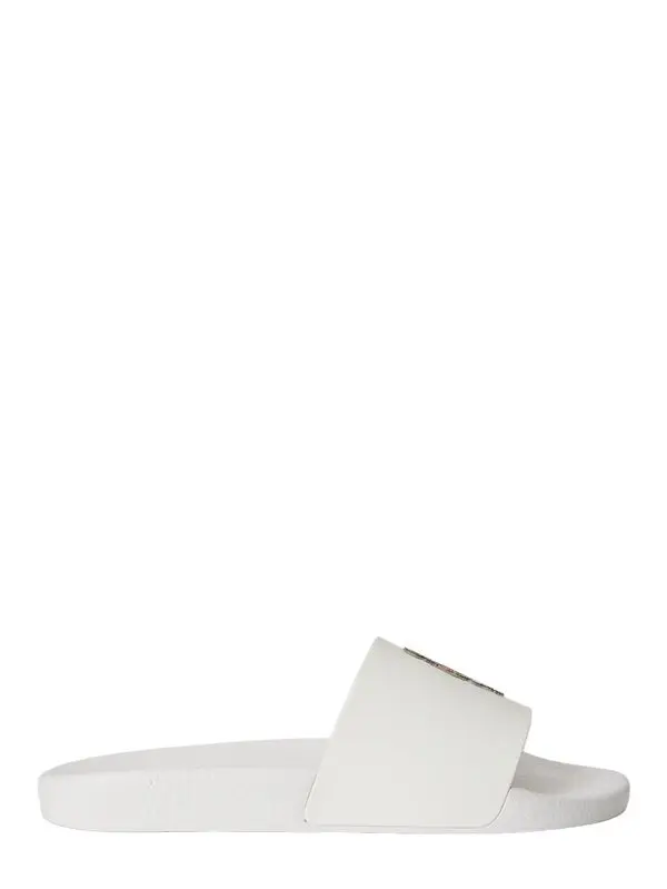 Ralph Lauren Polo Bear Slide - White Beach Shop Bear