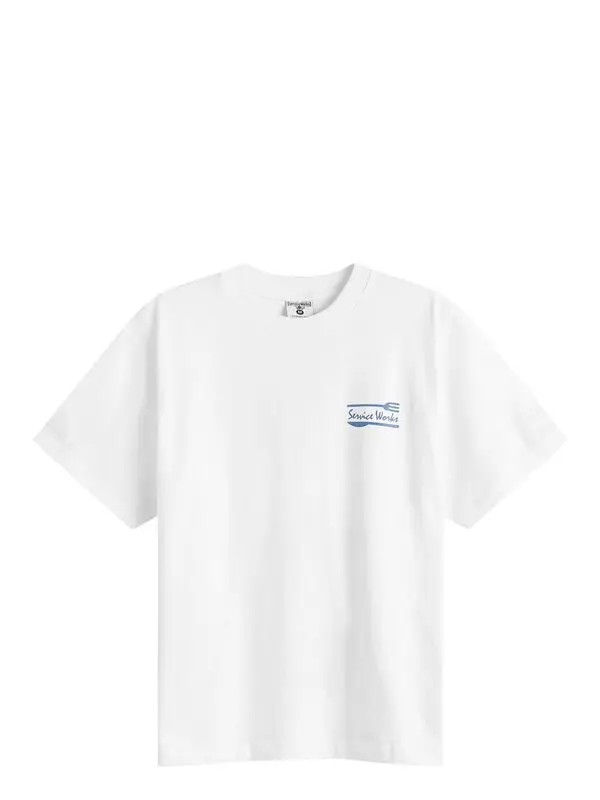 SERVICE WORKS Milos T-shirt - White