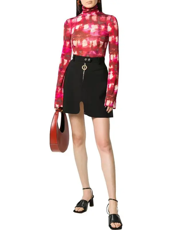 ELLERY Abyss Mini Skirt - Black