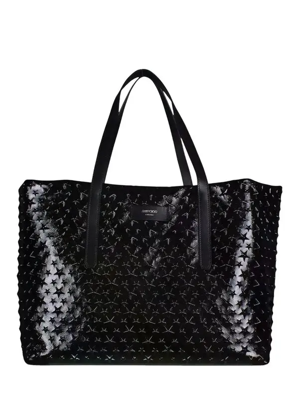 JIMMY CHOO Stars Detail Tote Bag - Black