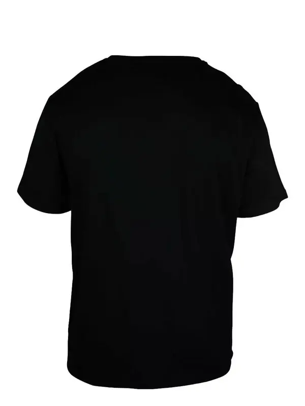 Balmain Oversized Textured Logo T-shirt - Black