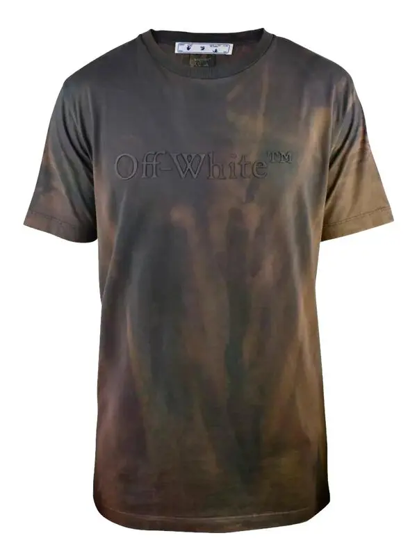 Off-White Logo-print T-shirt - Brown