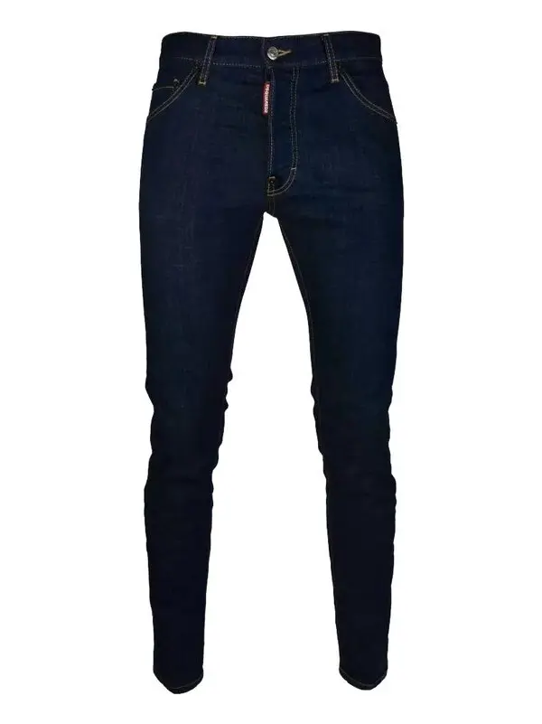 Dsquared2 Cool Guy Jeans With Logo Patch - Blue