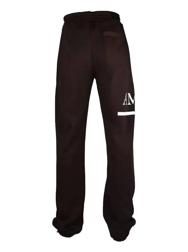 Amiri Logo-print Jogging Trousers - Brown
