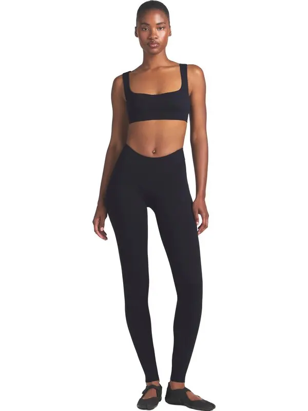 SKIMS Dipped 29" Legging | Black | | Nike Studio Stretch - Obsidian