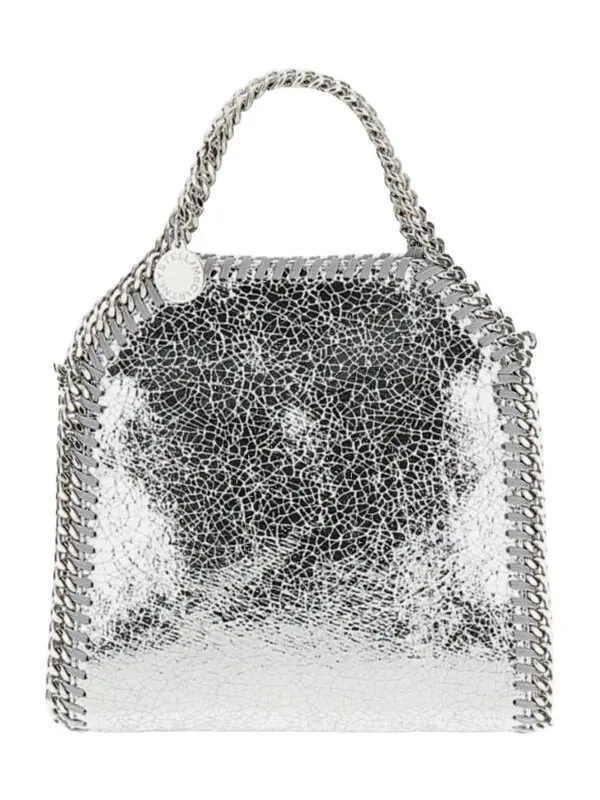 Stella McCartney Falabella Tiny Tote Bag - Argento