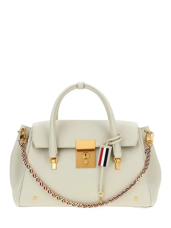 Thom Browne Bolton Large Bag - Beige