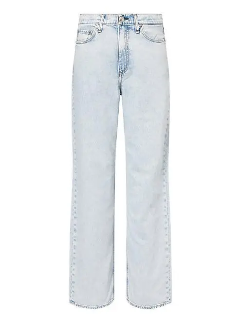 Rag & Bone The Shea Straight-leg Denim Jeans - Cliffside