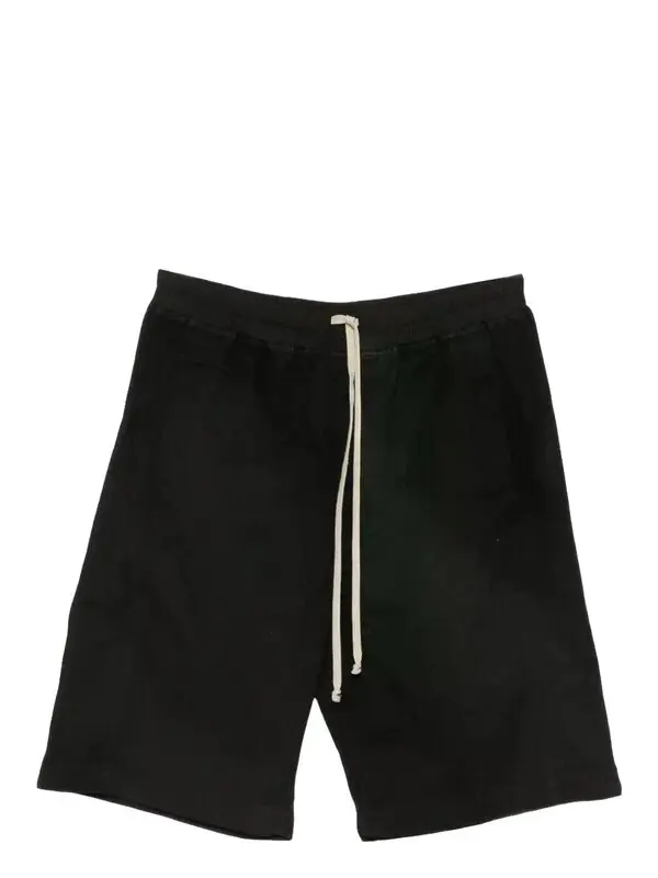 Rick Owens Wide Pusher Shorts - Black