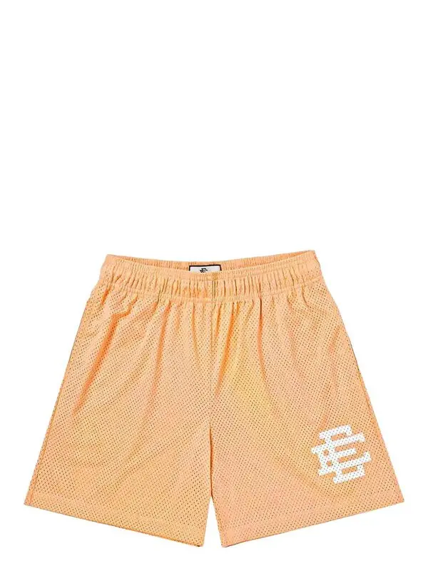 ERIC EMANUEL Logo Print Shorts - Orange
