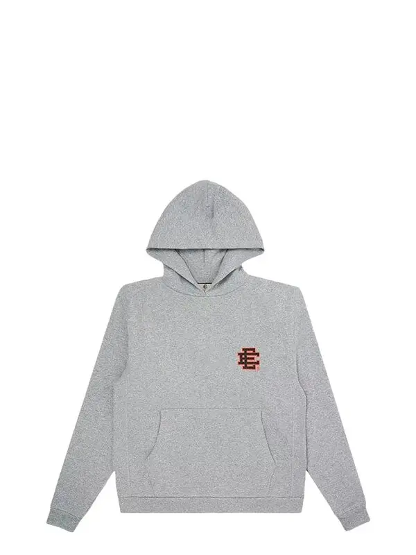 ERIC EMANUEL Logo Print Hoodie - Grey