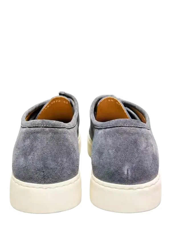POCHE PARIS Suede Oxford Shoes - Grey