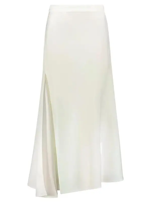 ELLERY Side-slit Midi Skirt - Neutrals