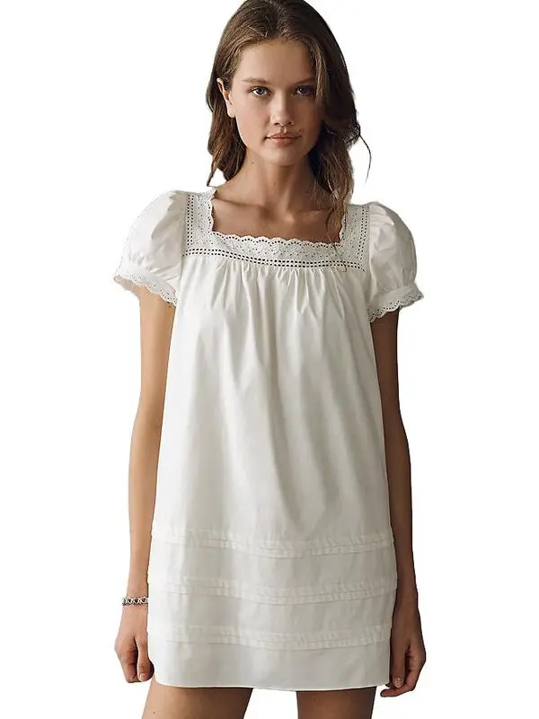 REFORMATION Joliette Mini Dress - White