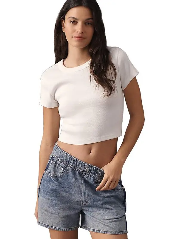 Rag & Bone Miramar Terry Track Shorts - Coney