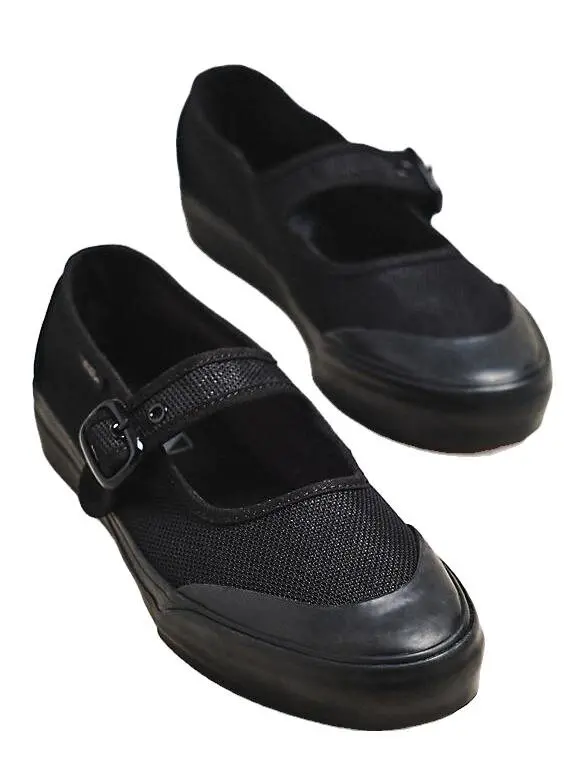 VANS Black Mary Jane Sneakers - Mesh Black