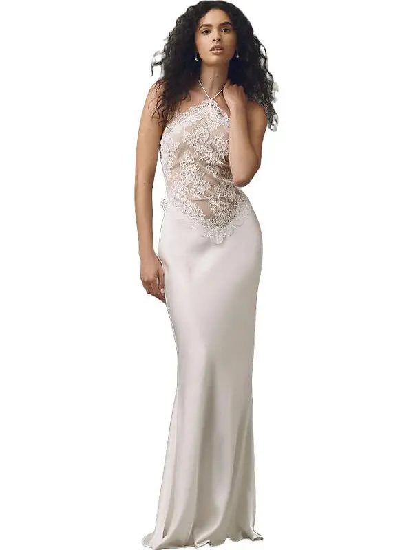 Retrofete Costanza Maxi Dress - Ivory