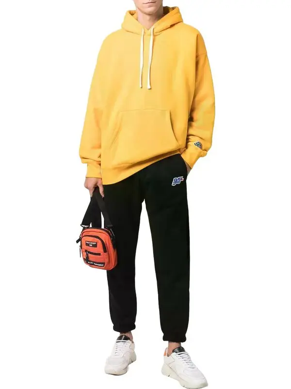 DIESEL® Logo Patch Sweatpants - Black