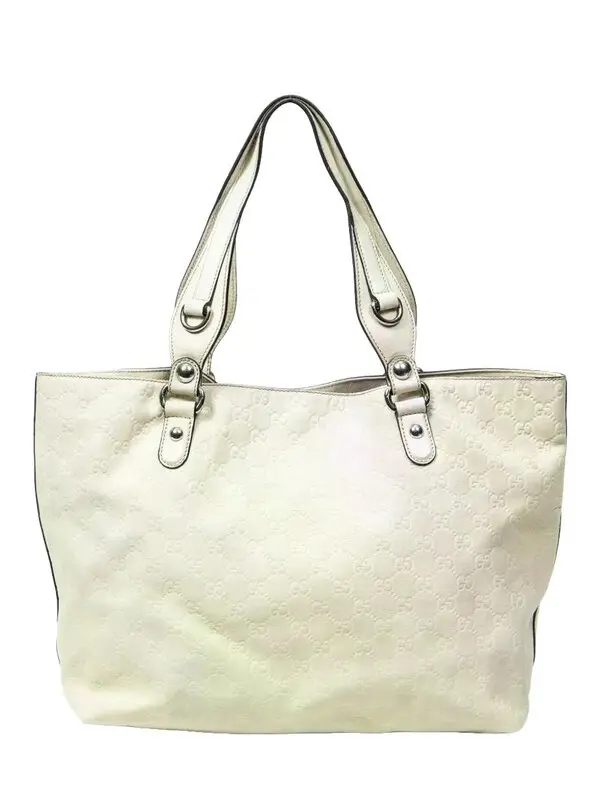 Gucci Horsebit Tote Bag - Neutrals
