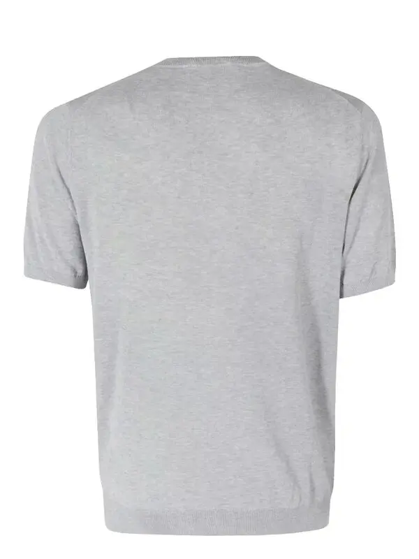 KANGRA Knitted T-shirt - Grey