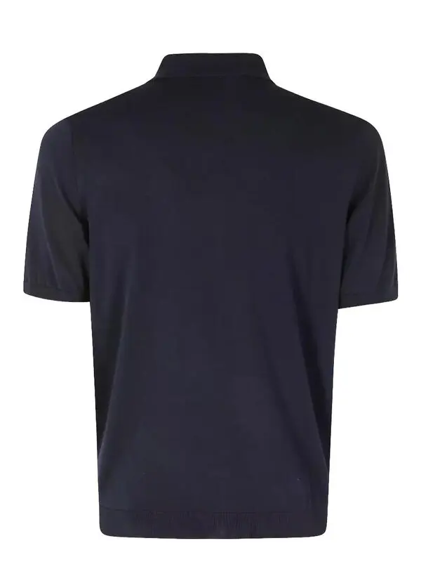 KANGRA Short-sleeve Polo Shirt - Blue