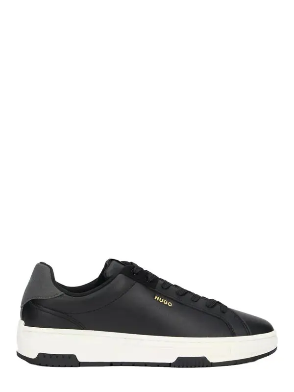 Hugo Yarrow Logo-detail Sneakers - Black