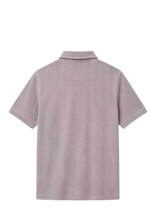 Fedeli Short-sleeve Polo Shirt - Grey