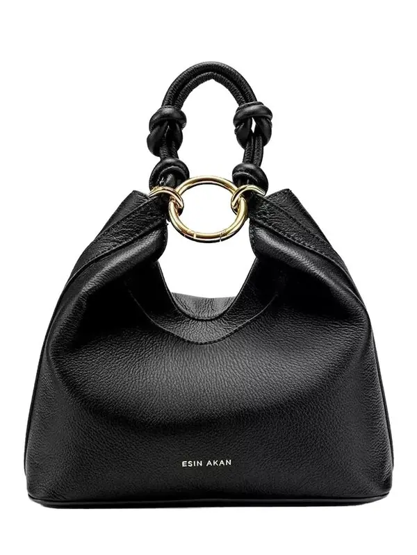 ESIN AKAN Midi Chelsea Tote Bag - Black