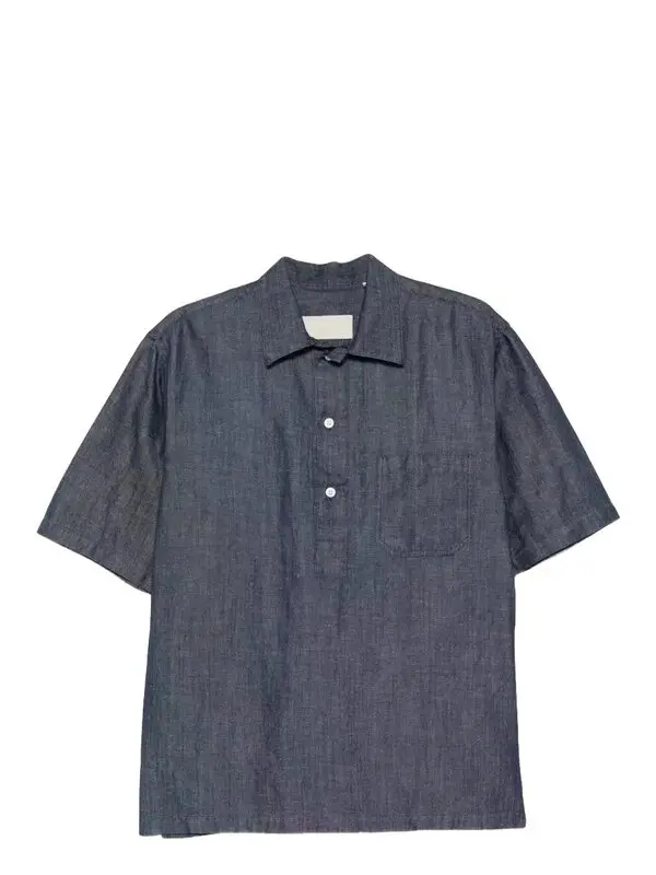 COSTUMEIN Patch-pocket Shirt - Blue