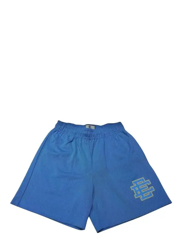 ERIC EMANUEL Basic Mesh Shorts - Blue