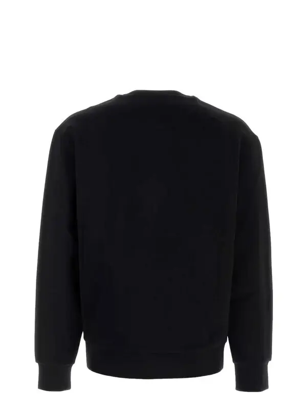 Prada Triangle-logo Sweatshirt - Black