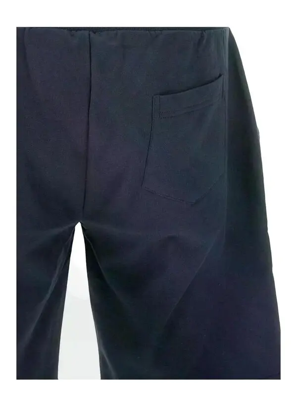 COLMAR Plush Logo-patch Shorts - Blue