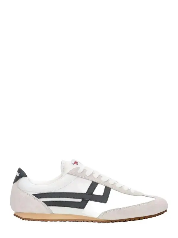 PRO-KEDS 1949 Racer 77 Leather-trim Sneakers - White